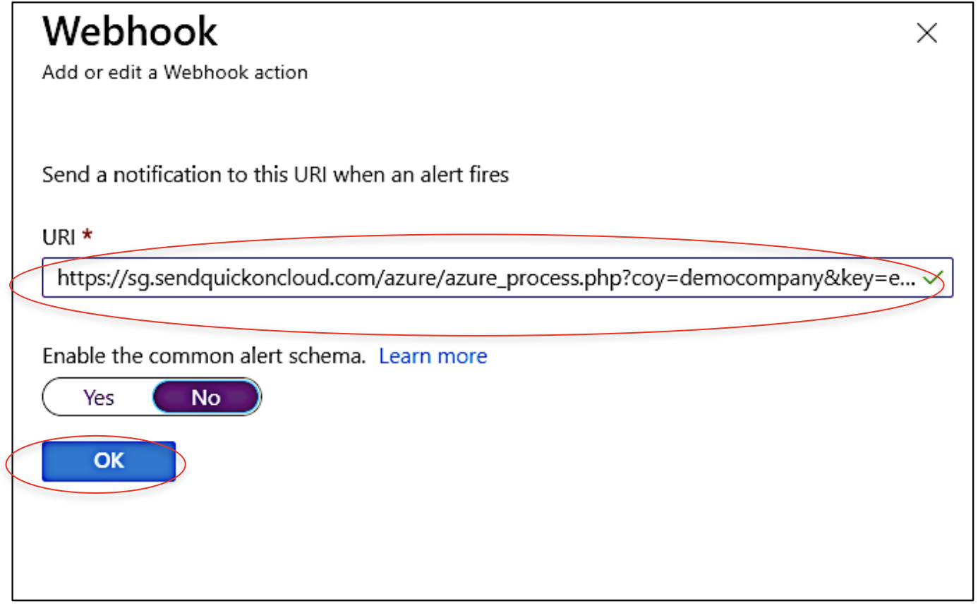 Azure Monitor – Integration Guide - SendQuick Cloud